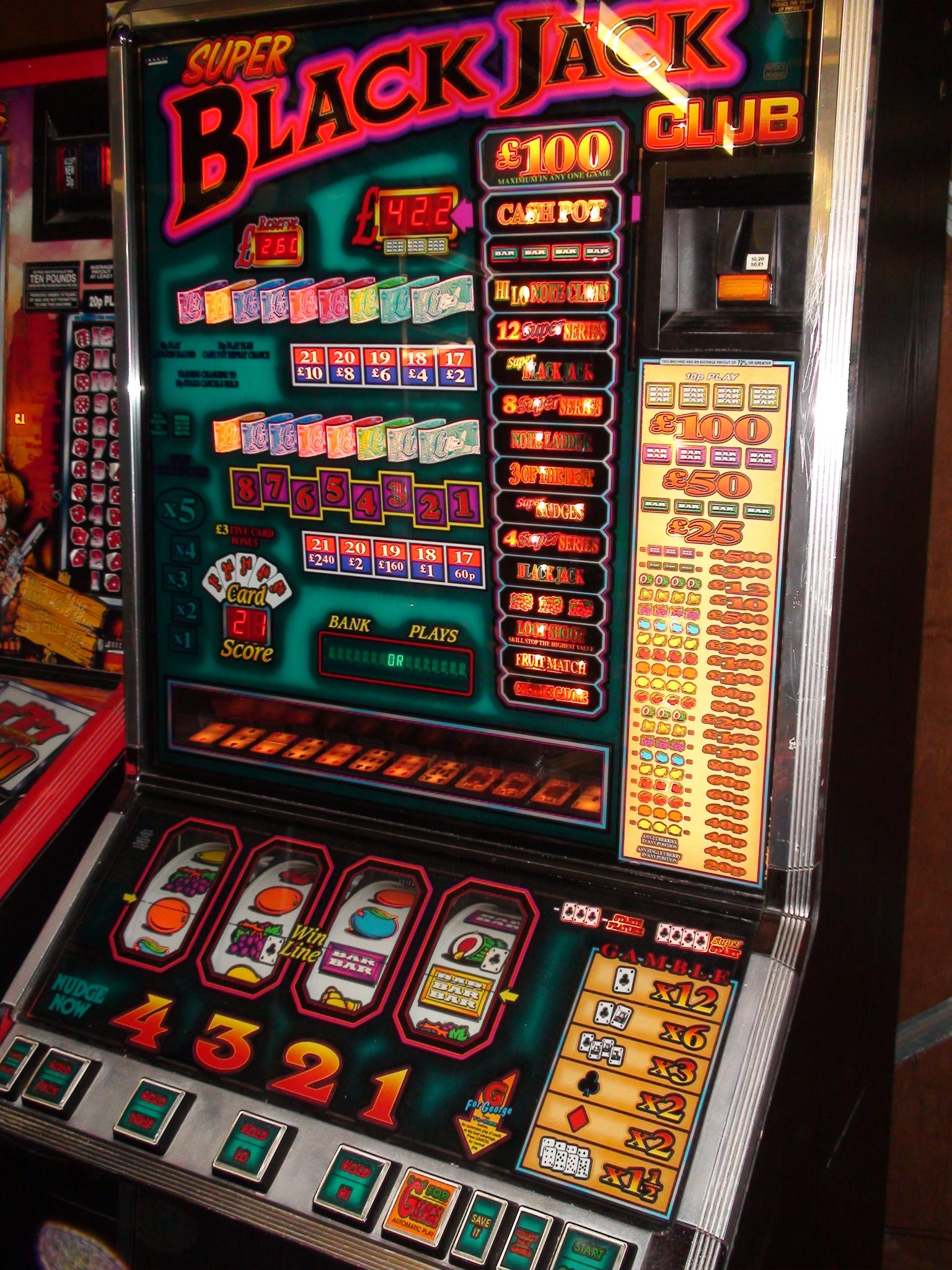 Super BlackJack Club – Warburton's Website